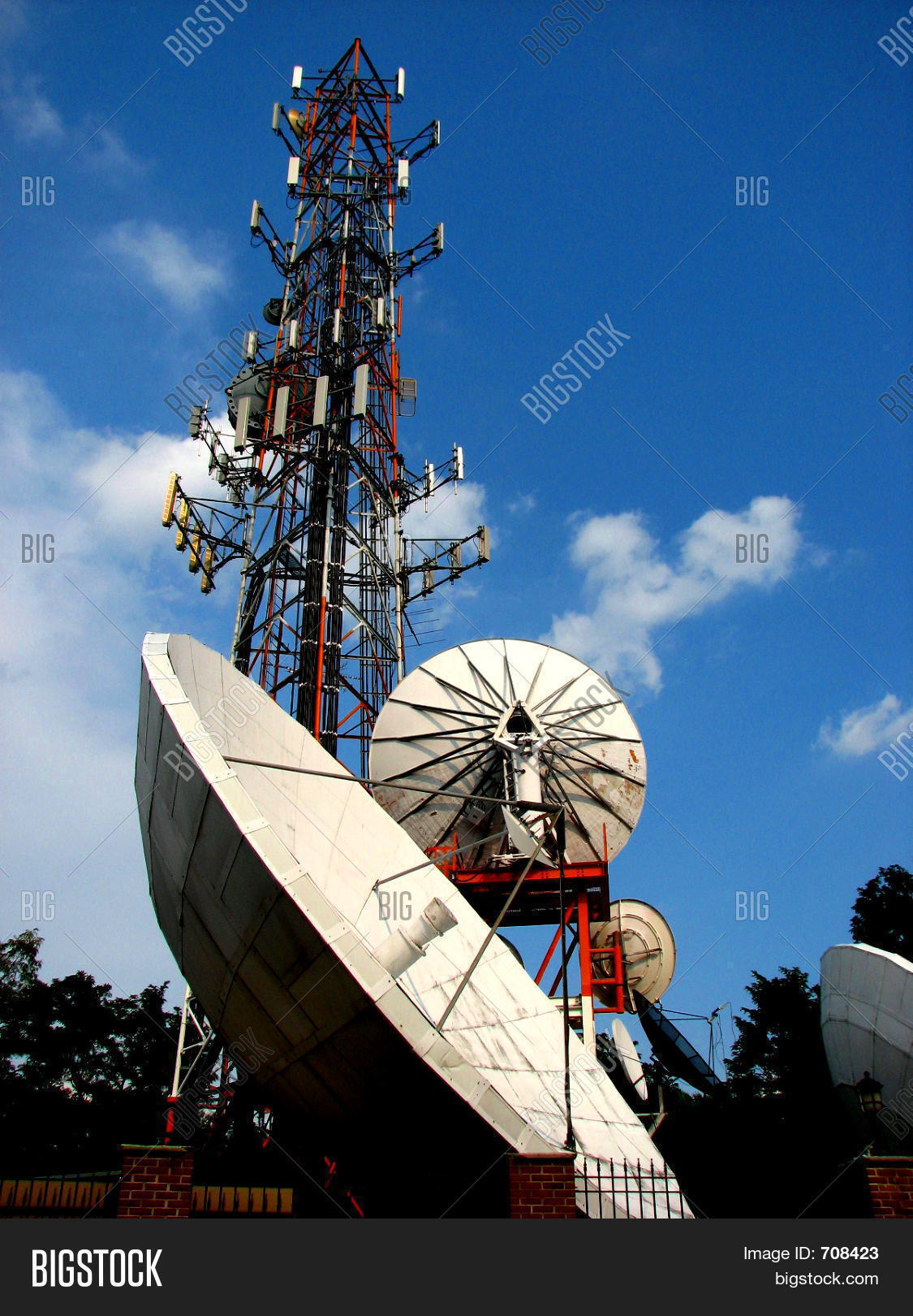 Tower Dish 1 Image & Photo (Free Trial) | Bigstock