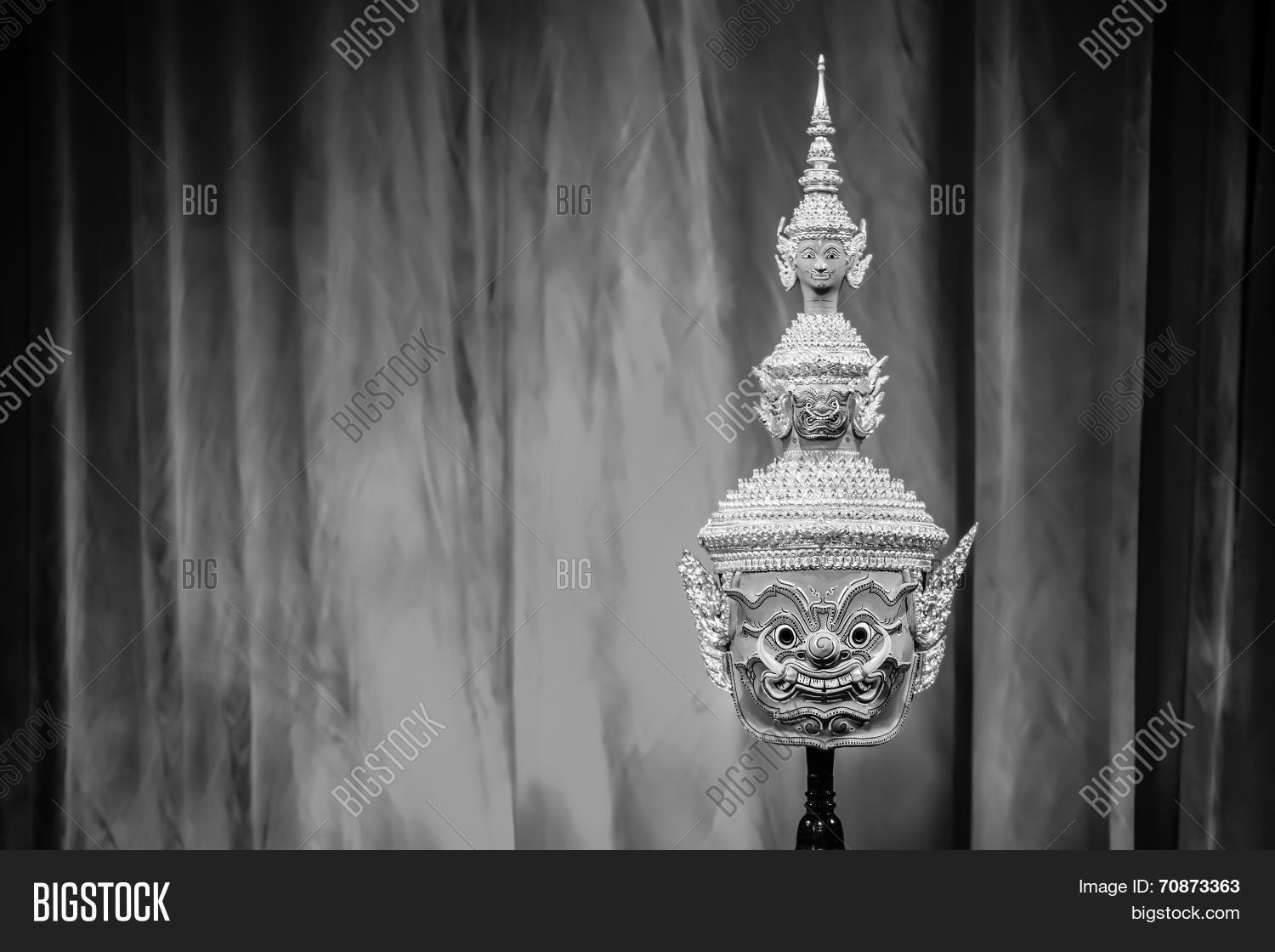 Thai Traditional Mask Image & Photo (Free Trial) | Bigstock
