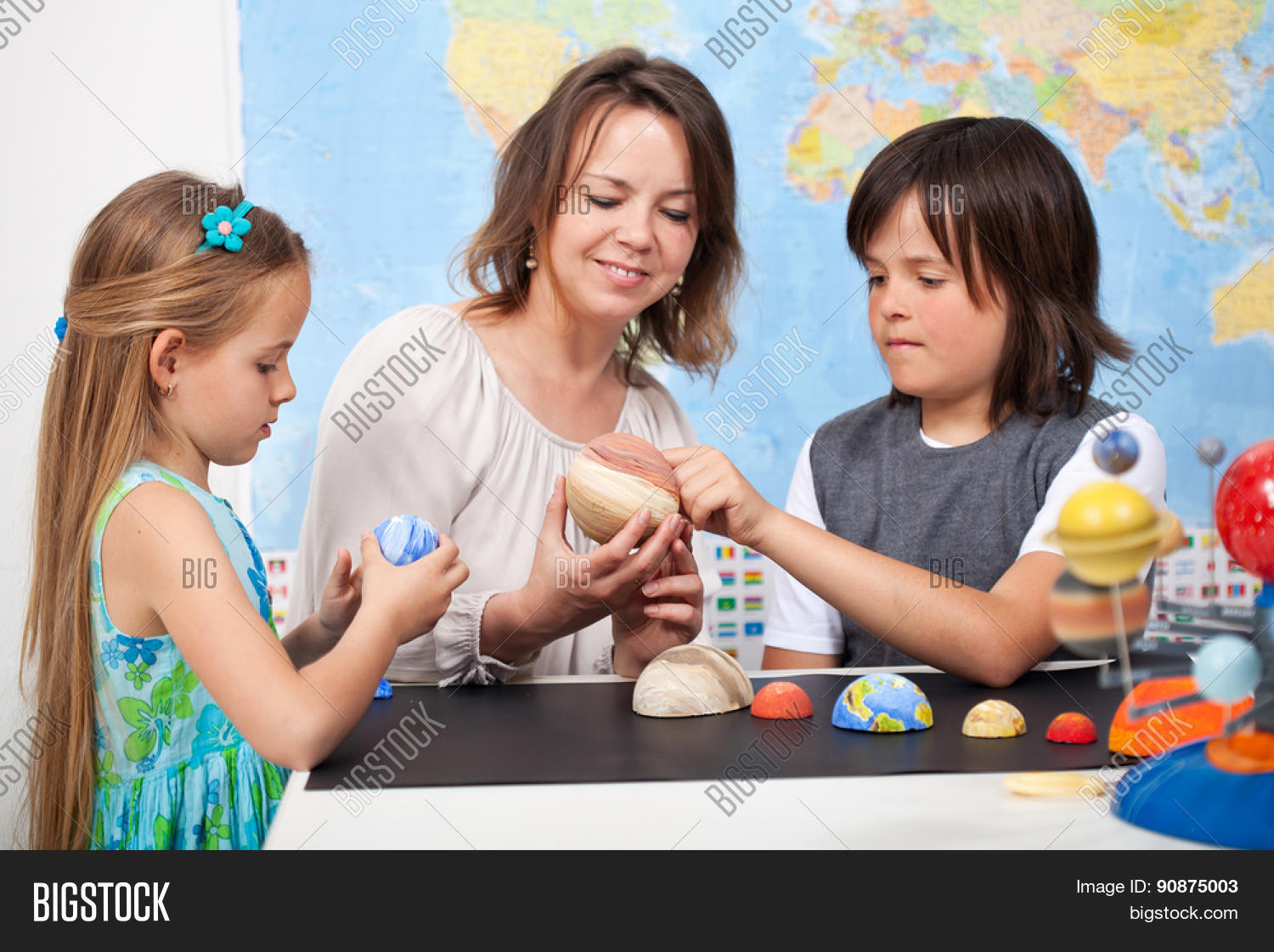 Kids Teacher Science Image & Photo (Free Trial) | Bigstock