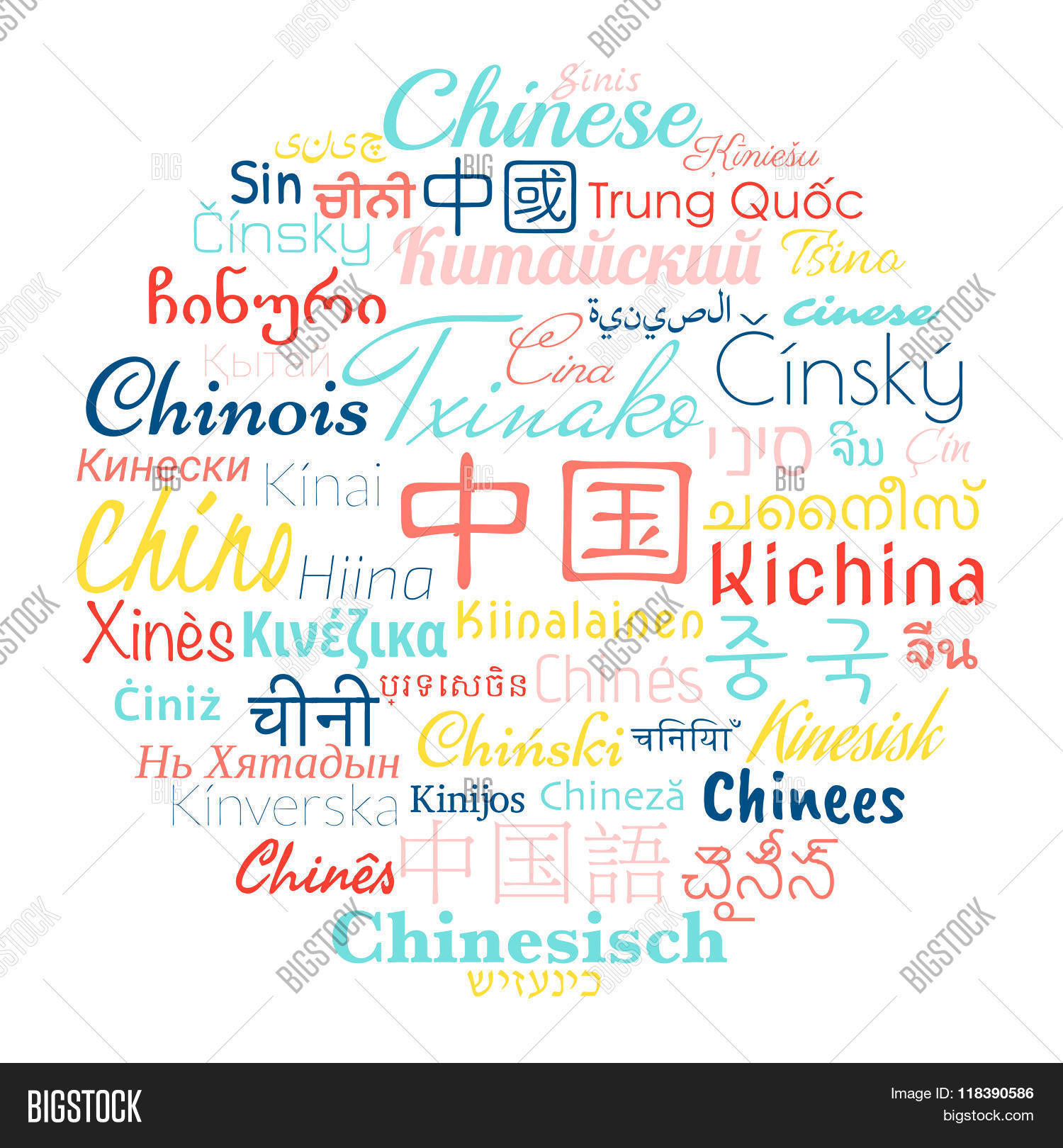 Vector y foto Chinese Foreigns (prueba gratis) | Bigstock