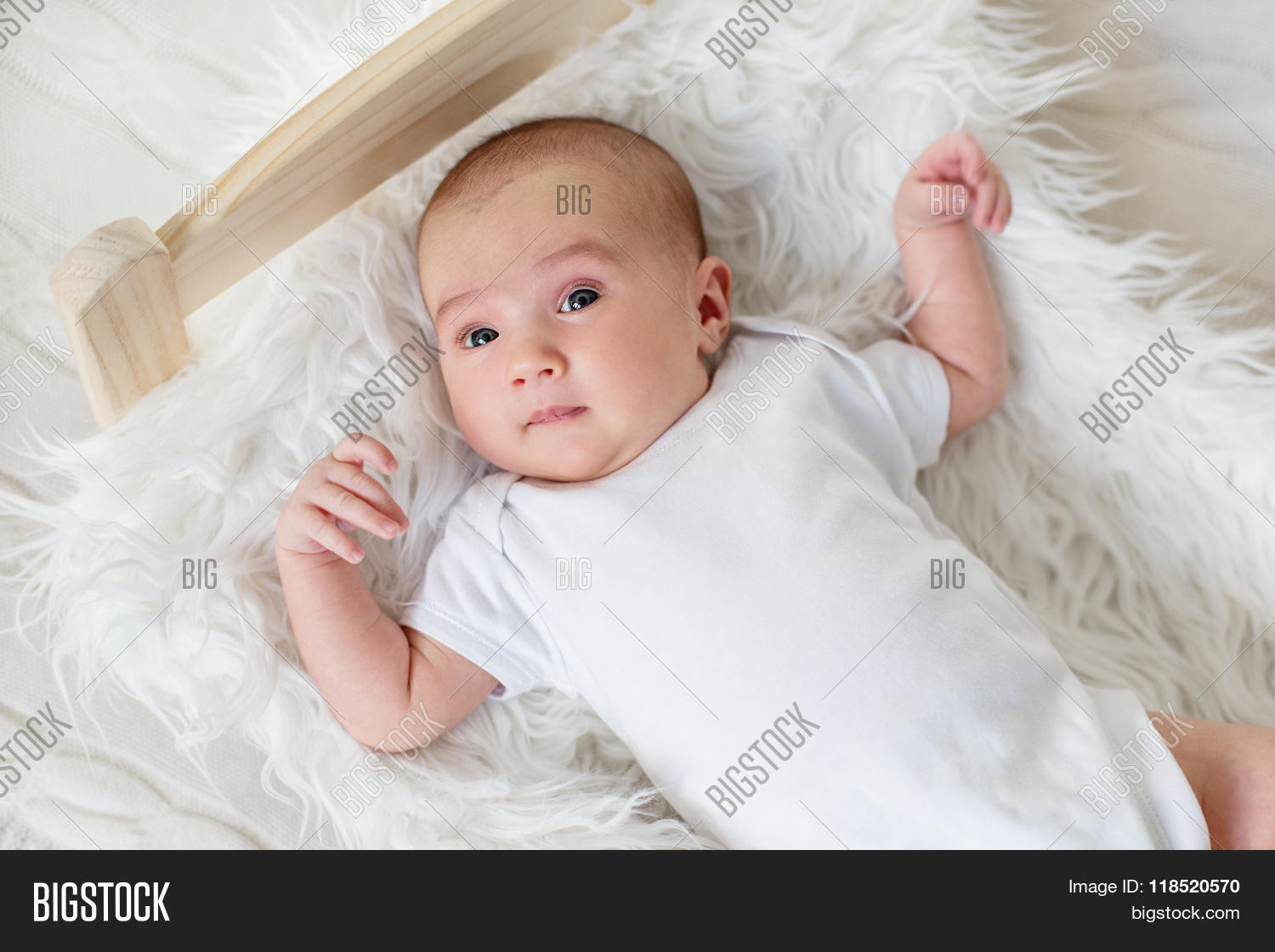 Cute Newborn Girl Image & Photo (Free Trial) | Bigstock
