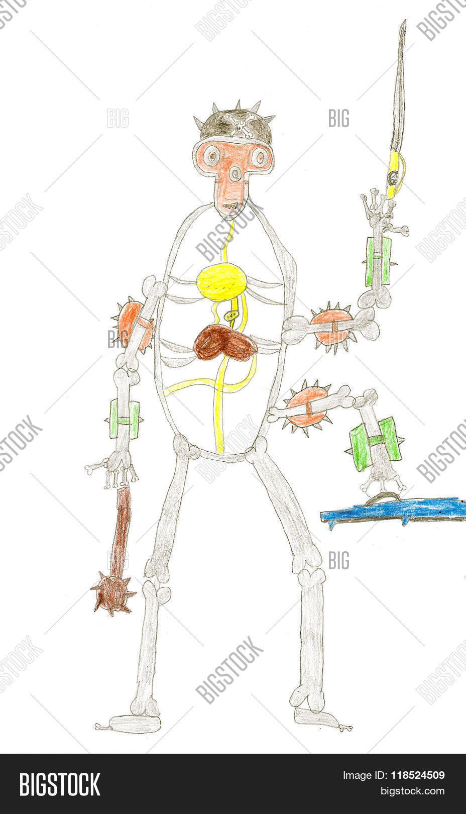 Skeleton Wearing Image & Photo (Free Trial) | Bigstock