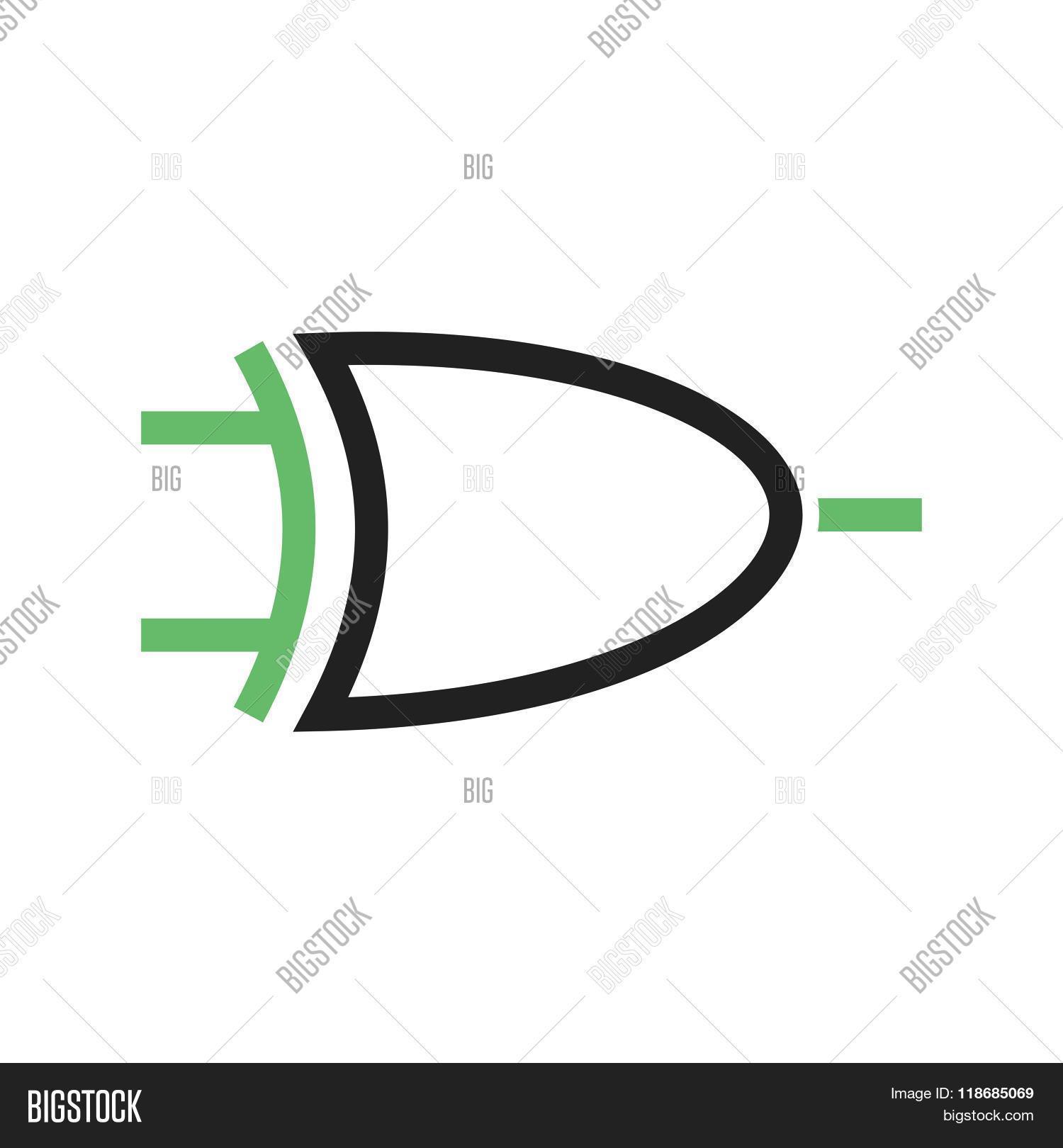 XOR Gate Vector & Photo (Free Trial) | Bigstock