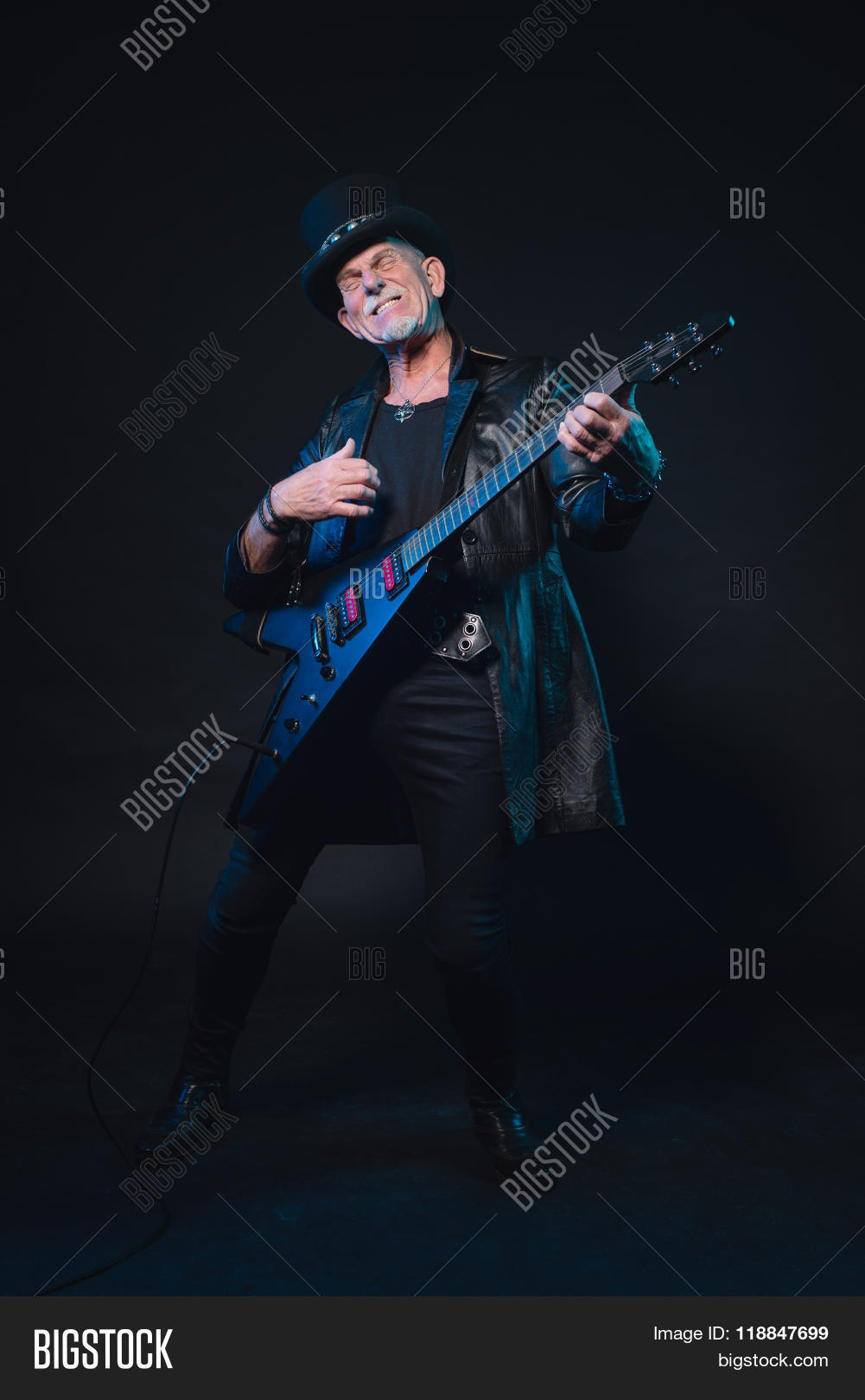 Senior Heavy Metal Man Image & Photo (Free Trial) | Bigstock