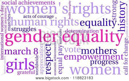 Gender Equality Word Vector & Photo (Free Trial) | Bigstock