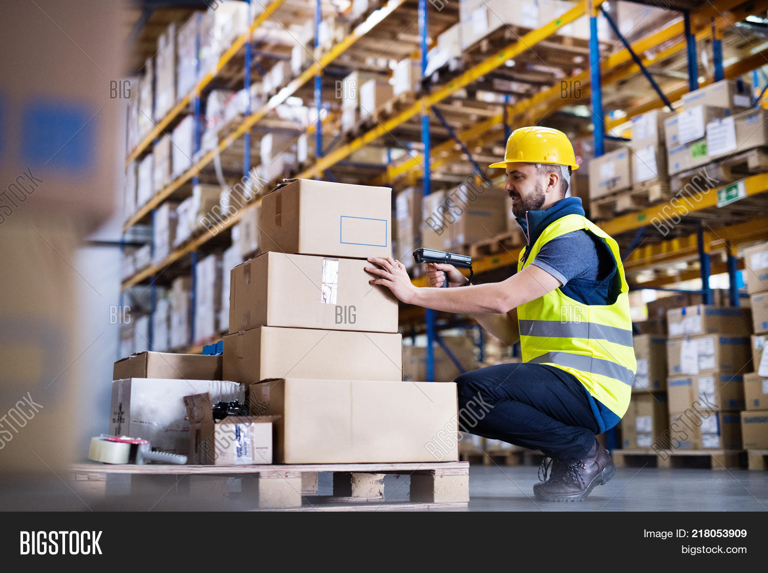 Young Male Warehouse Image & Photo (Free Trial) | Bigstock