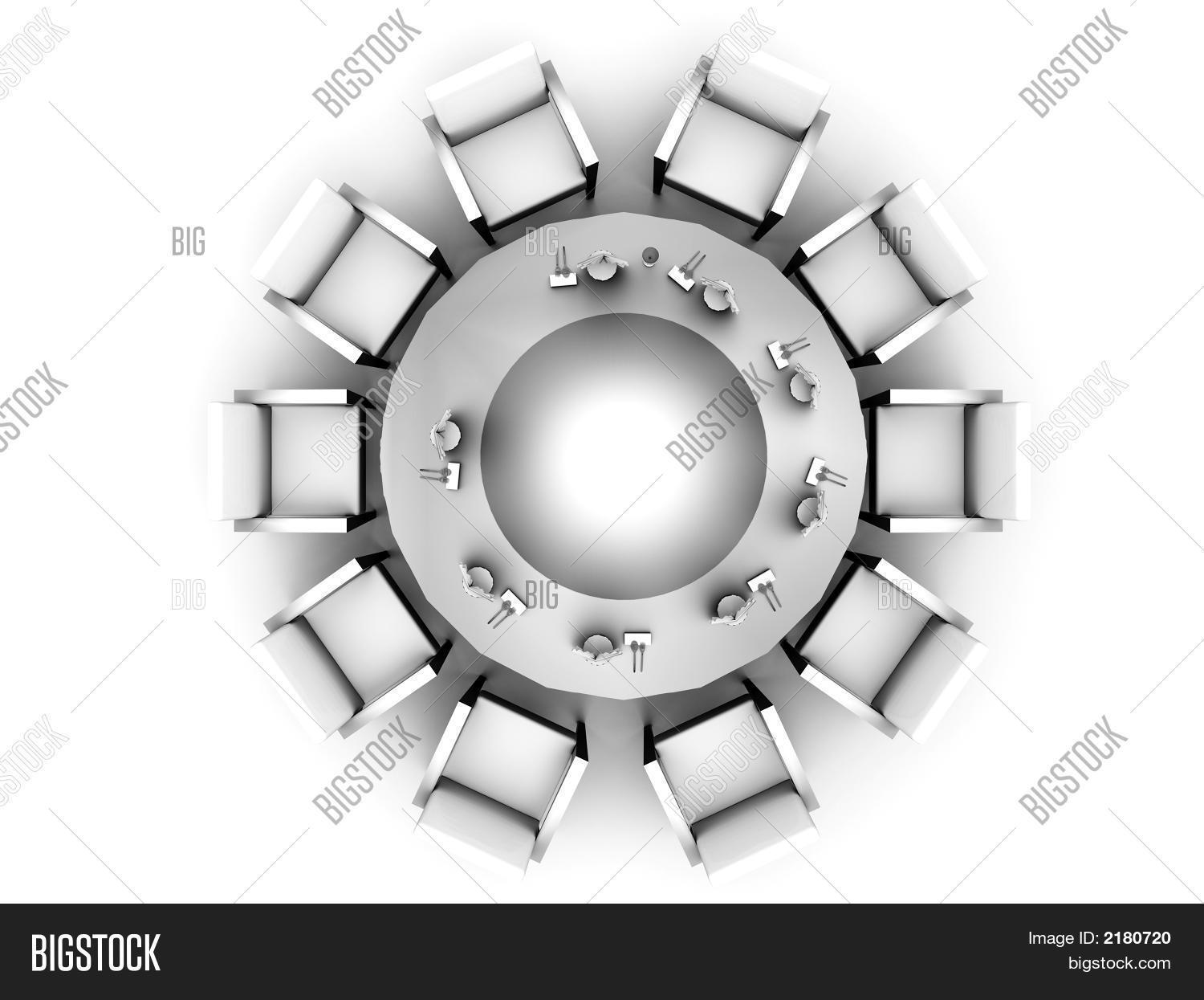 Round Table Image & Photo (Free Trial) | Bigstock