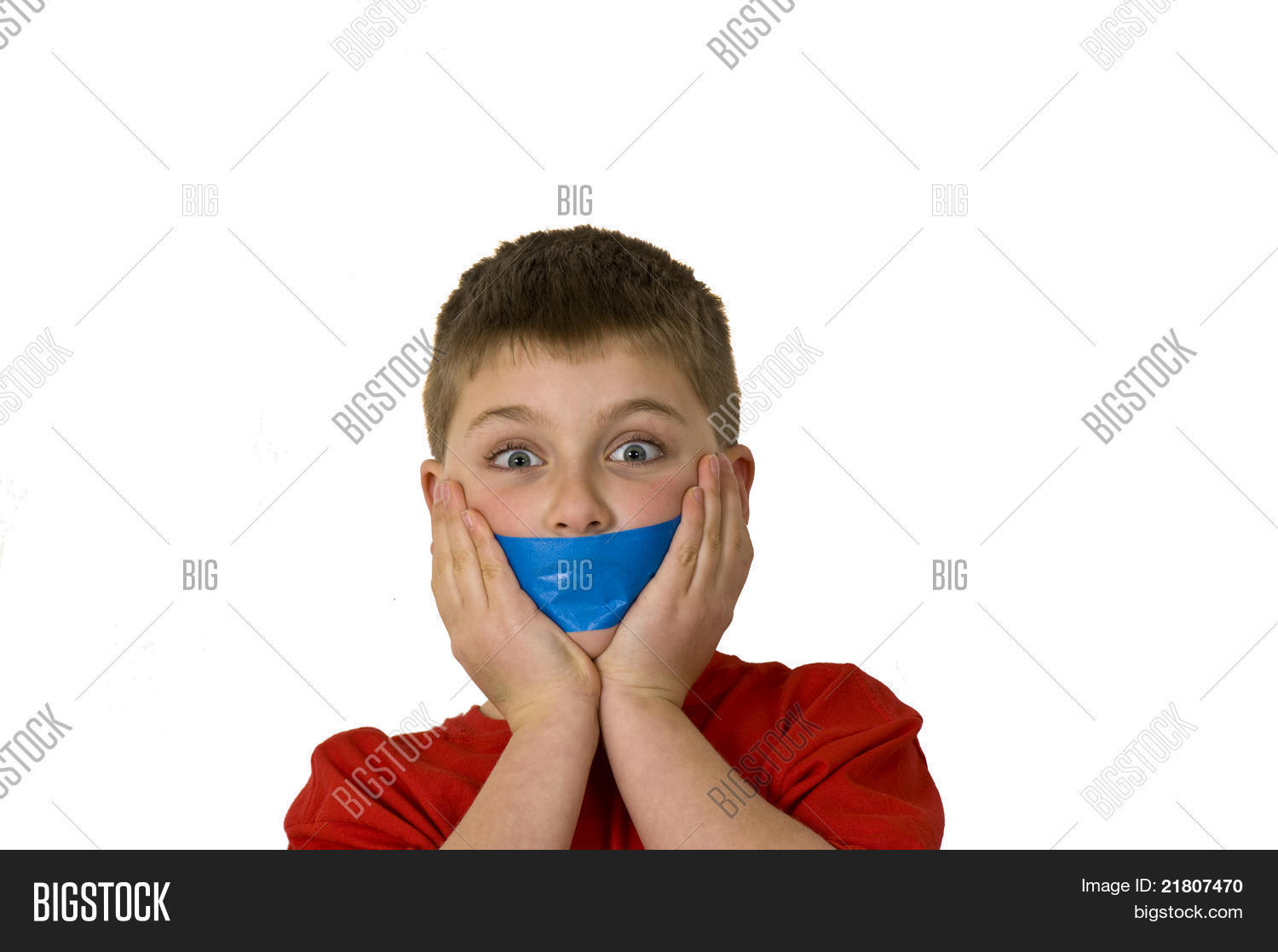 Gagged Boy Image & Photo (Free Trial) | Bigstock