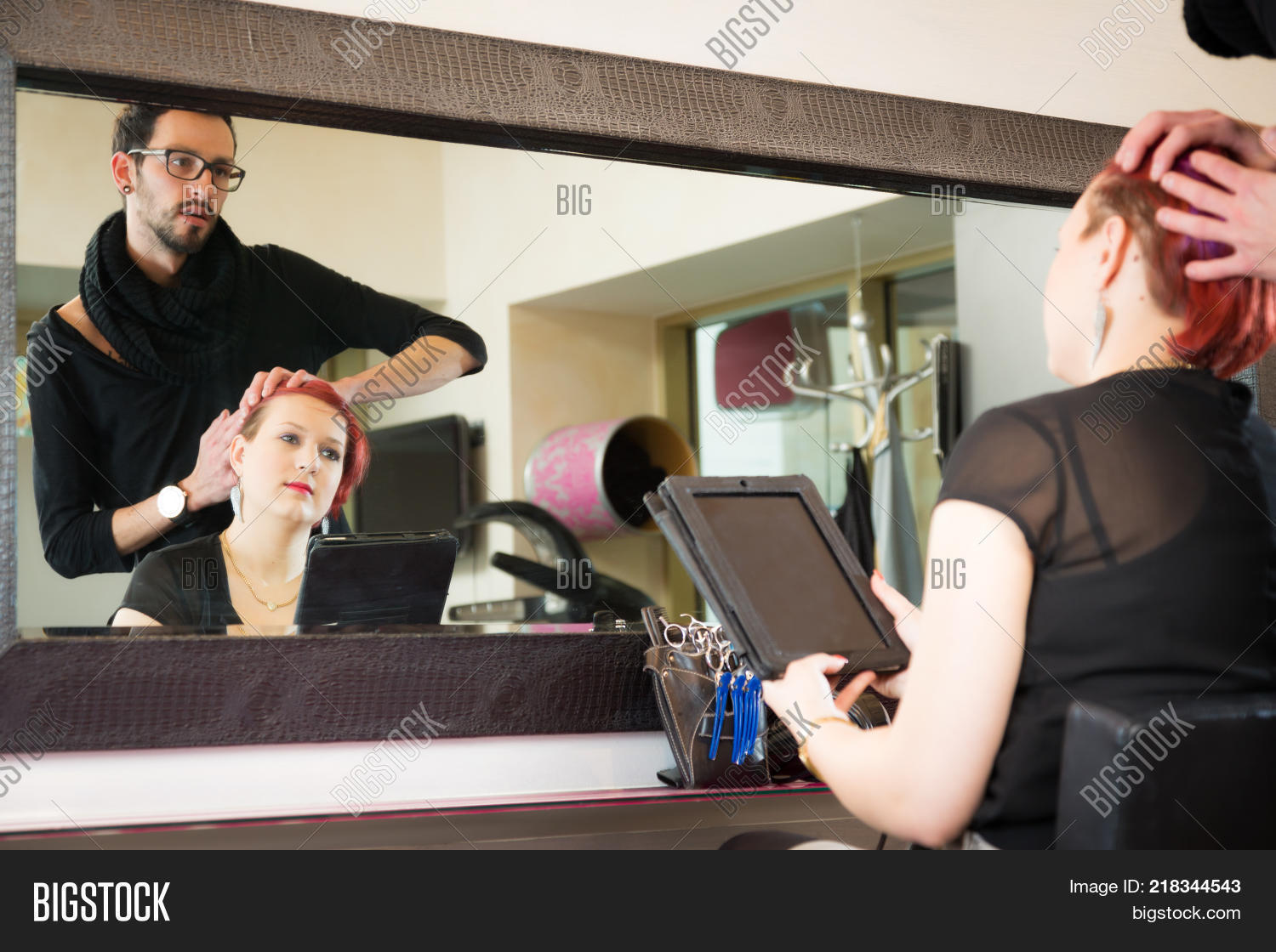 Woman Hairdresser's, Image & Photo (Free Trial) | Bigstock