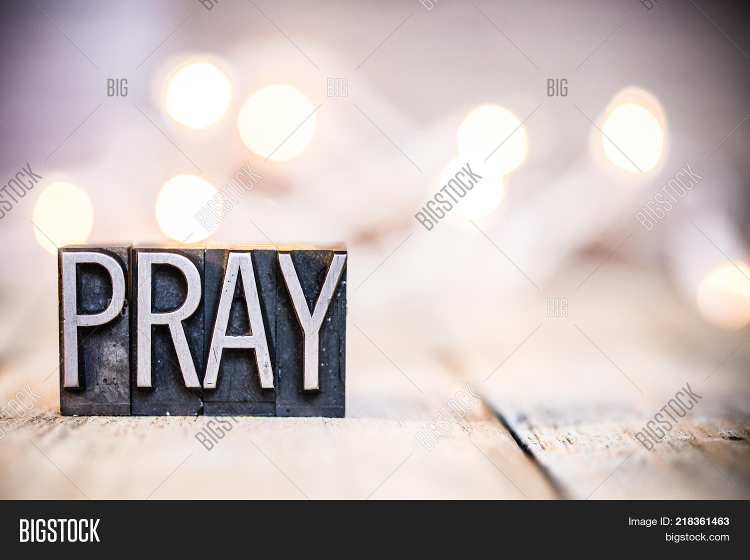 Word PRAY Written Image & Photo (Free Trial) | Bigstock