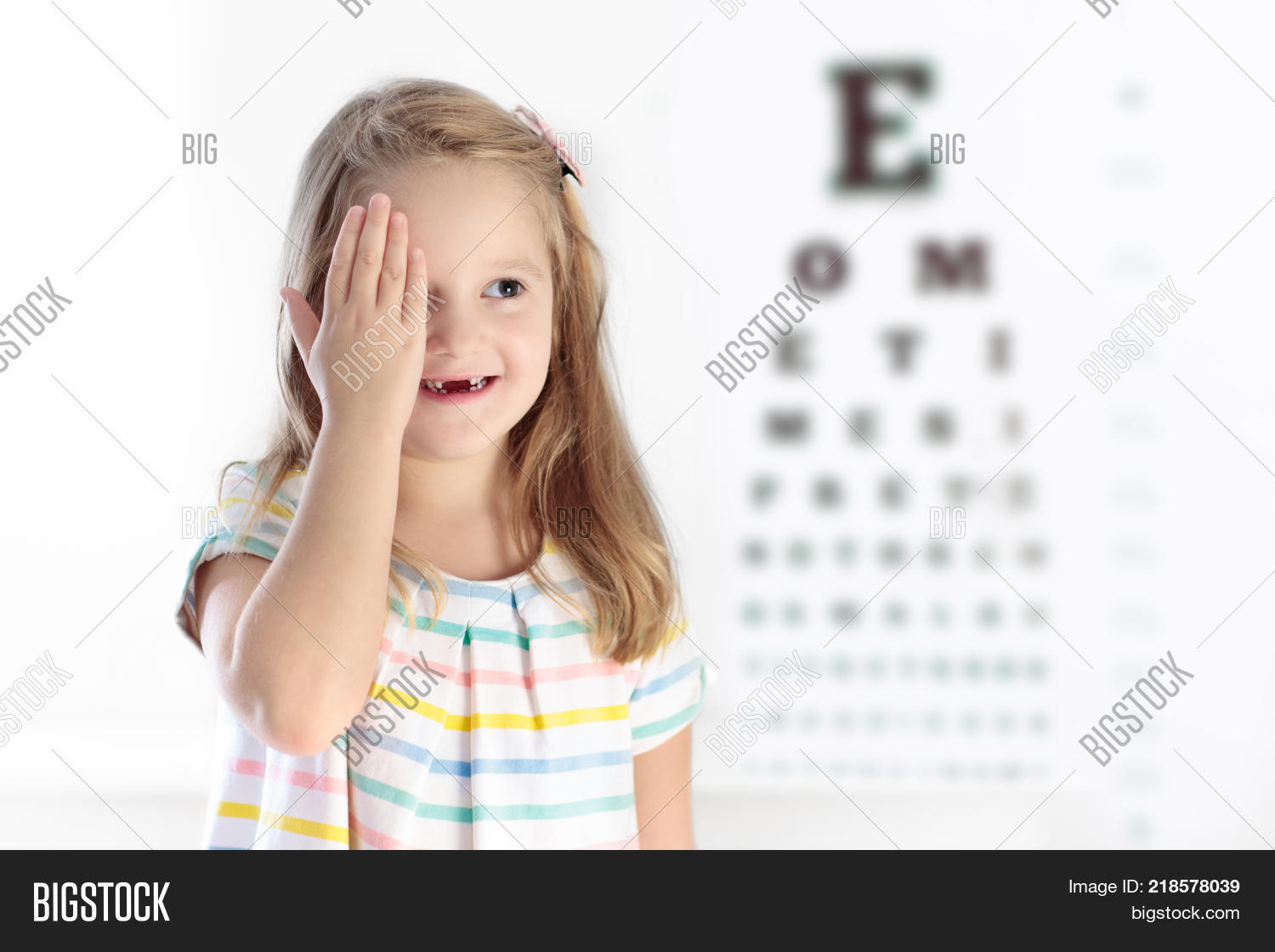 Child Eye Sight Test. Image & Photo (Free Trial) | Bigstock