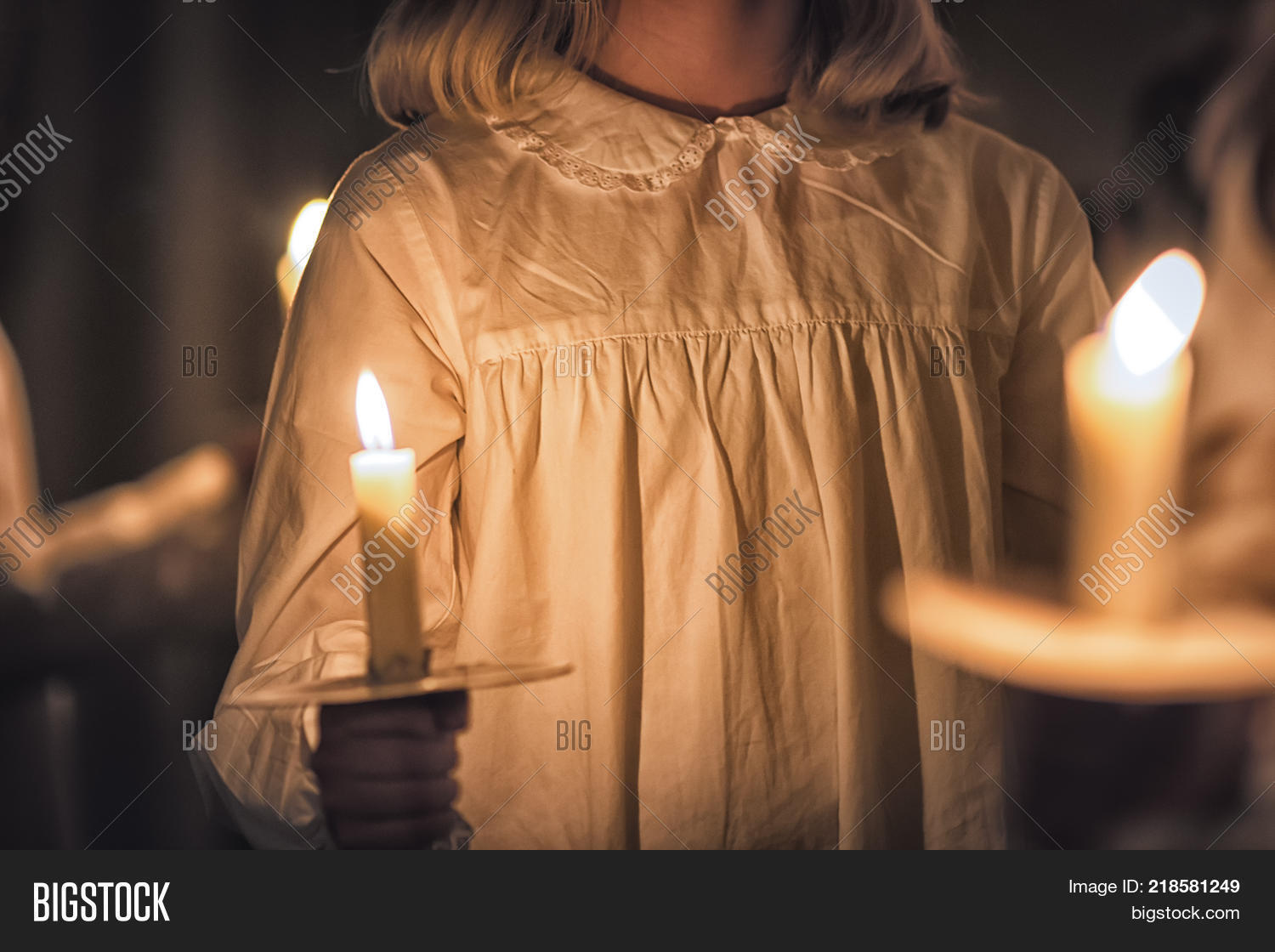 Kids Handling Candles Image & Photo (Free Trial) | Bigstock