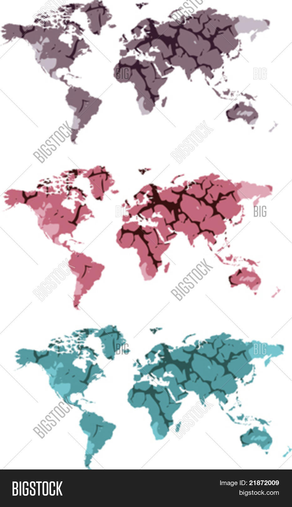 World Map Stone Vector & Photo (Free Trial) | Bigstock