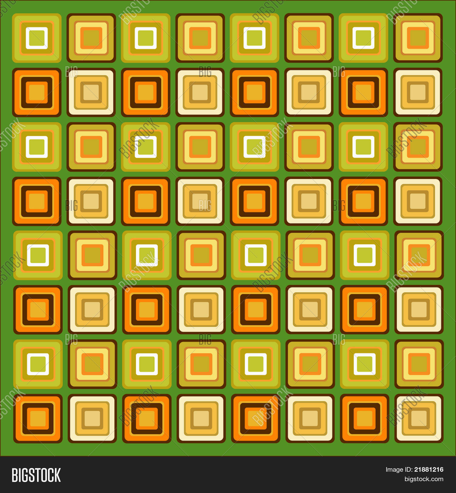 70s Retro Pattern Vector & Photo (Free Trial) | Bigstock