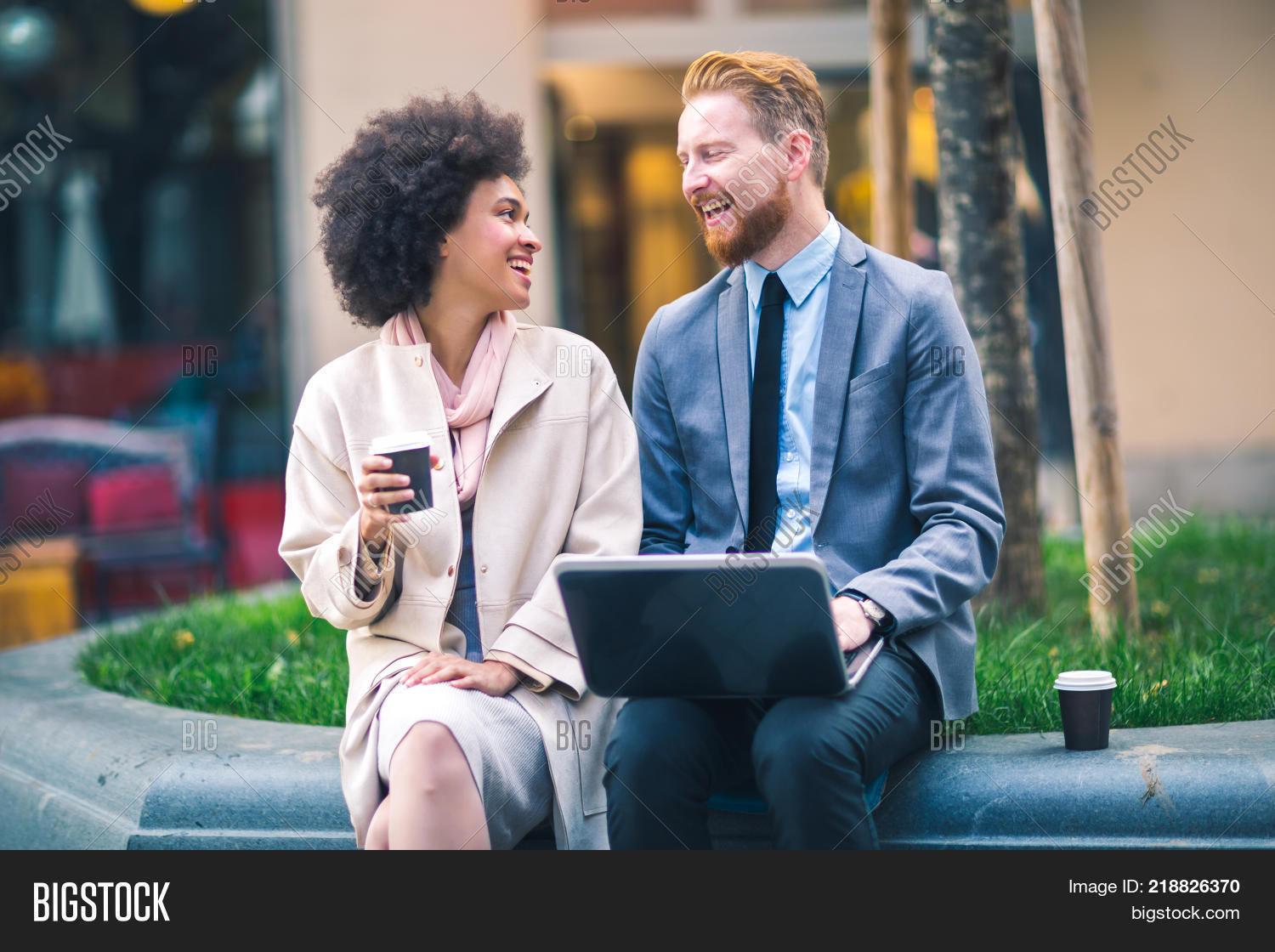 Two Business People Image & Photo (Free Trial) | Bigstock