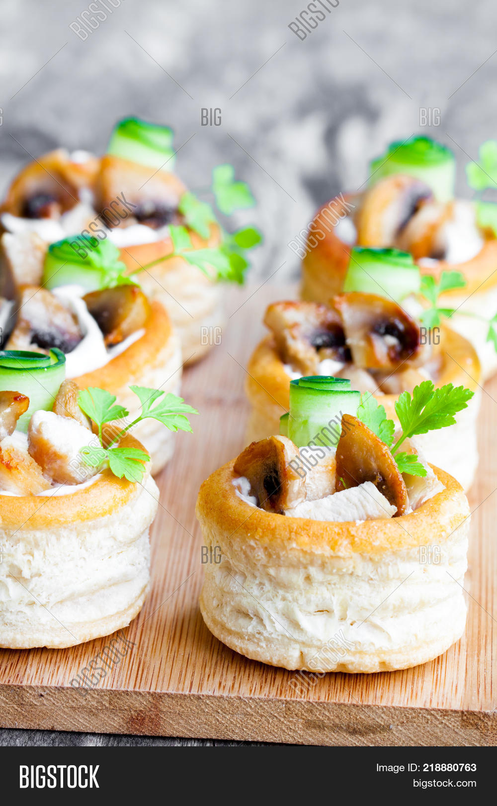 Vol-au-vents Puff Image & Photo (Free Trial) | Bigstock
