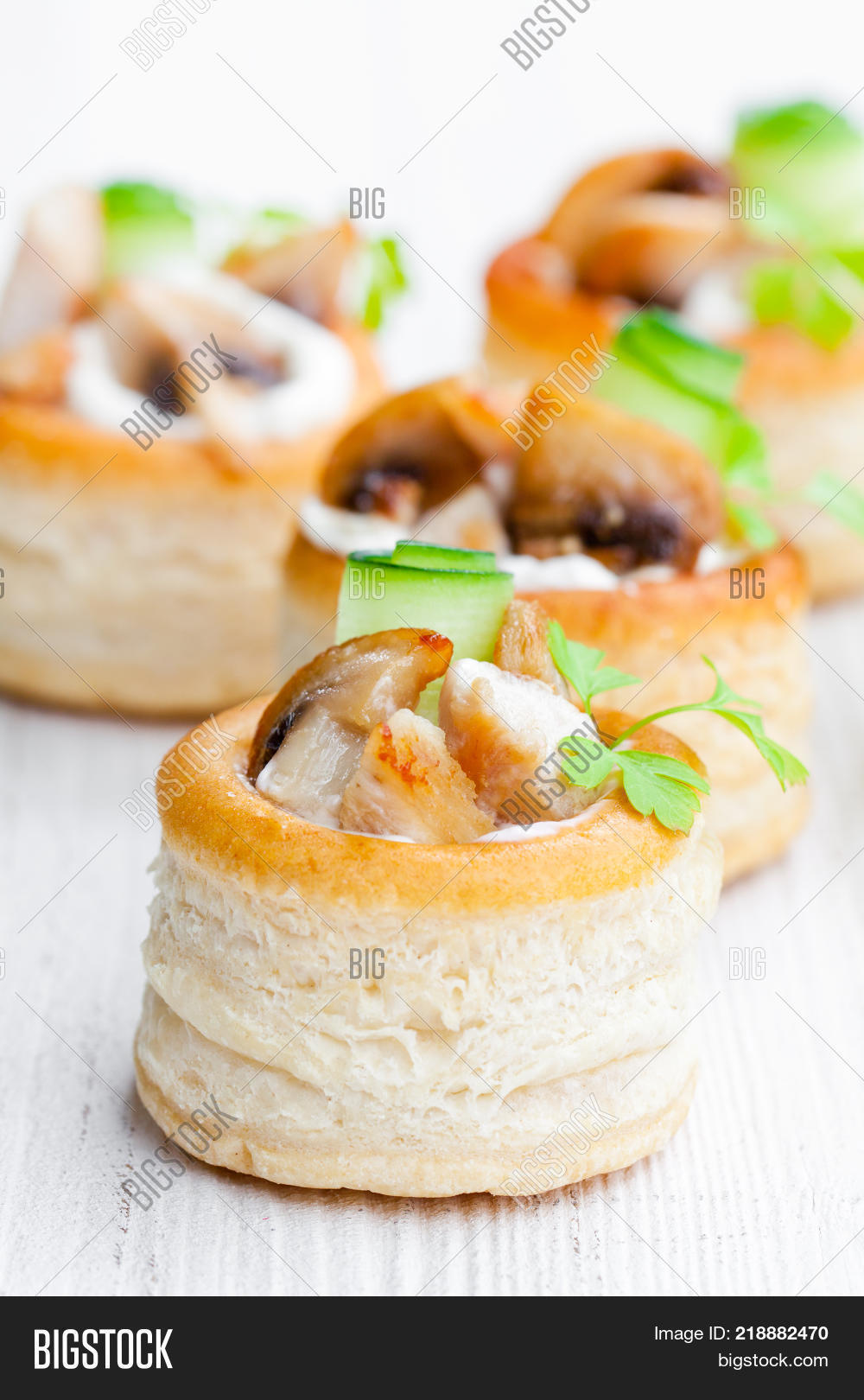 Vol-au-vents Puff Image & Photo (Free Trial) | Bigstock