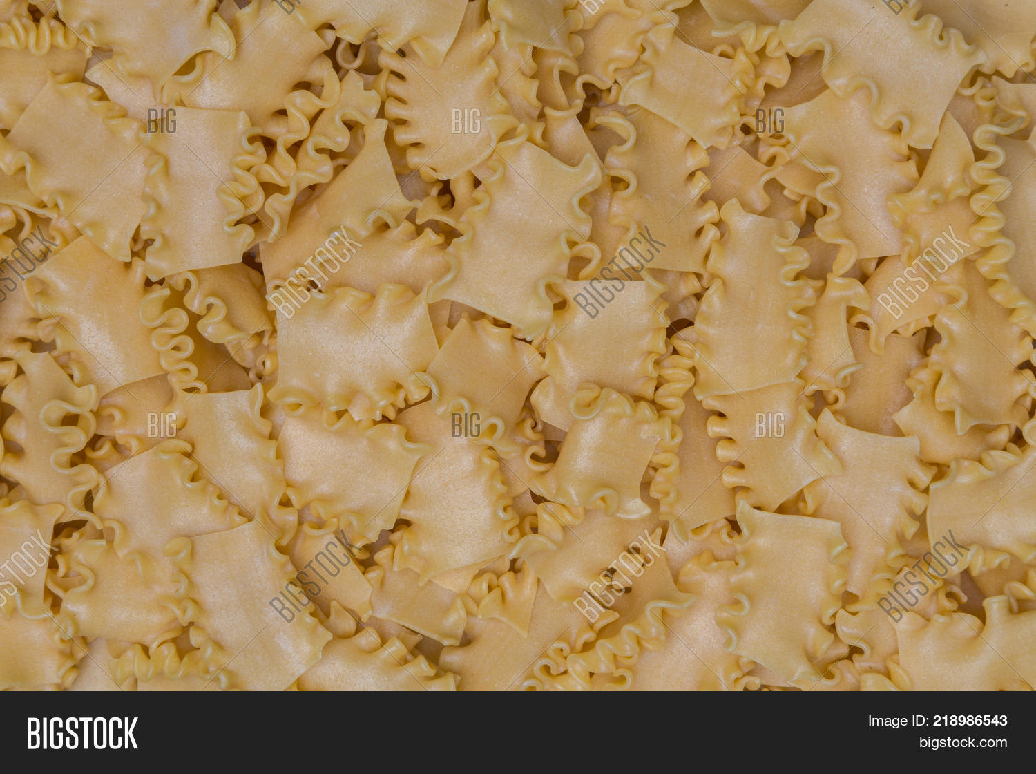 Mafaldine Pasta Image & Photo (Free Trial) | Bigstock