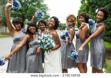 Bride Having Fun Image & Photo (Free Trial) | Bigstock