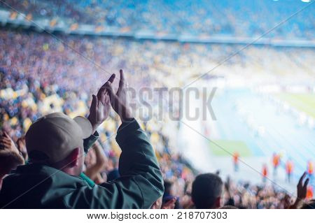 Football Fans Clapping Image & Photo (Free Trial) | Bigstock