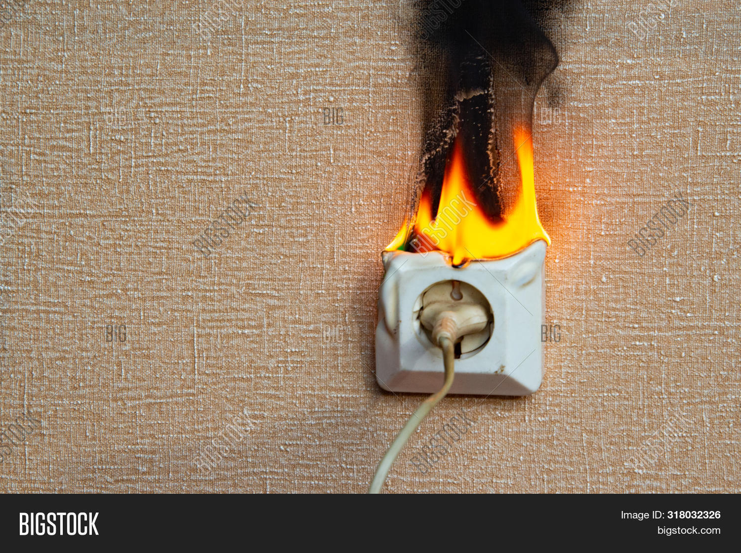 Burning Electrical Image & Photo (Free Trial) | Bigstock