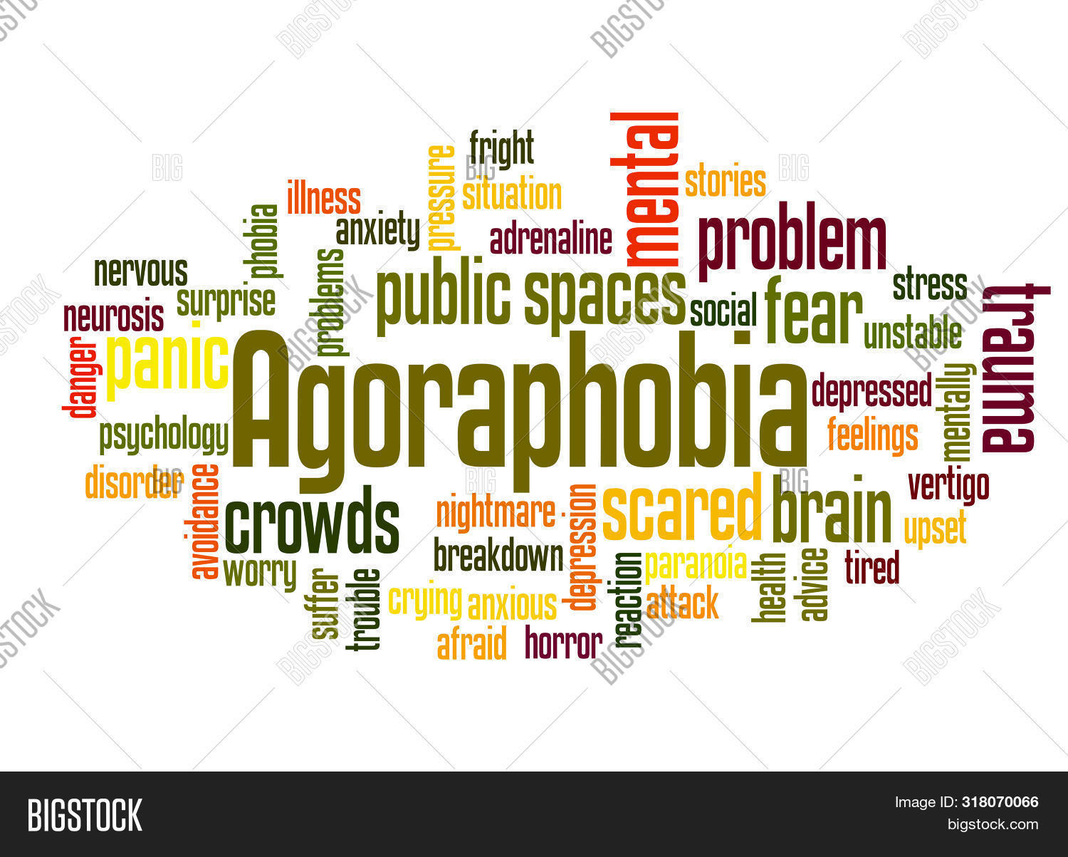 Agoraphobia Fear Image & Photo (Free Trial) | Bigstock