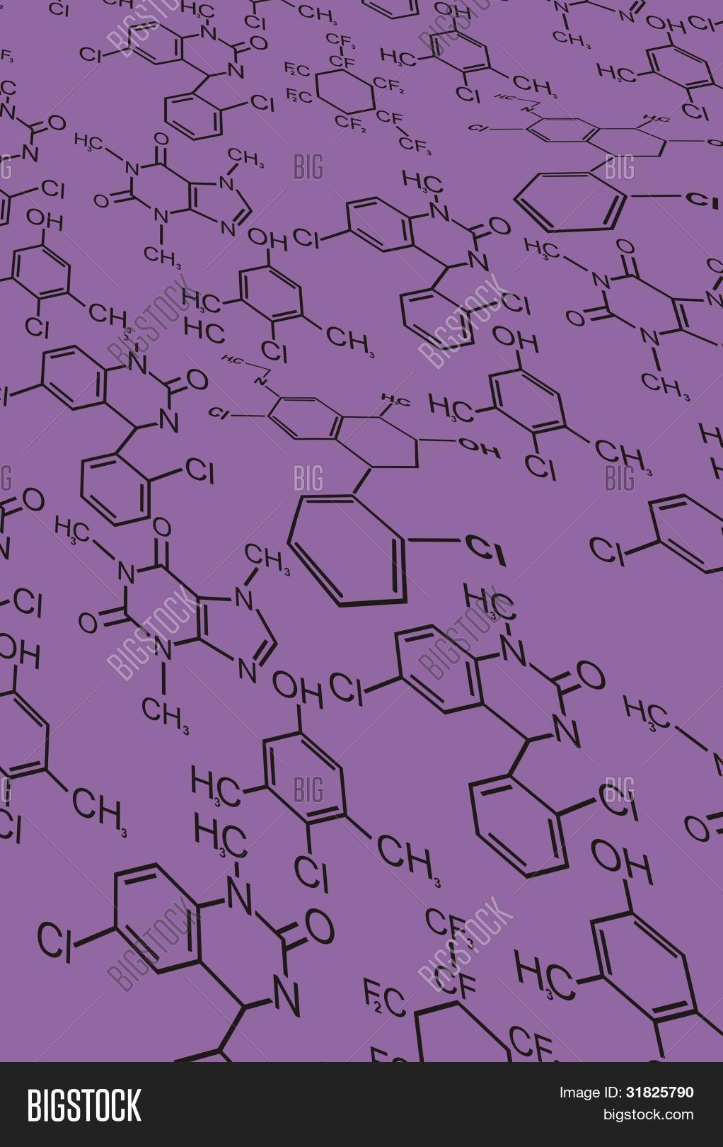 Chemical Formula Vector & Photo (Free Trial) | Bigstock