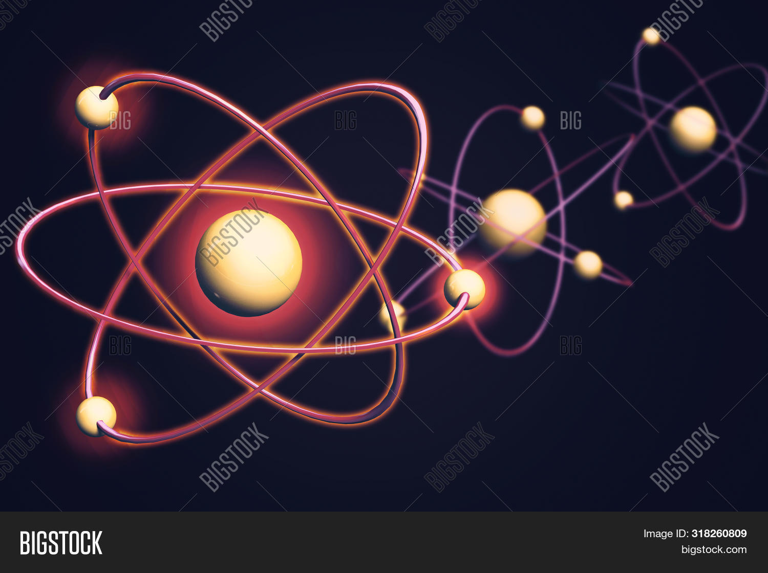 Atom Backgrounds Image & Photo (Free Trial) | Bigstock