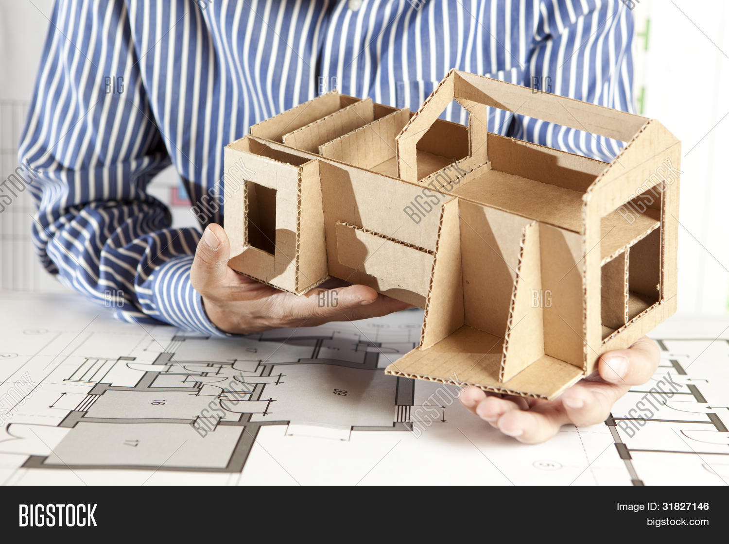 Architect Model House Image & Photo (Free Trial) | Bigstock