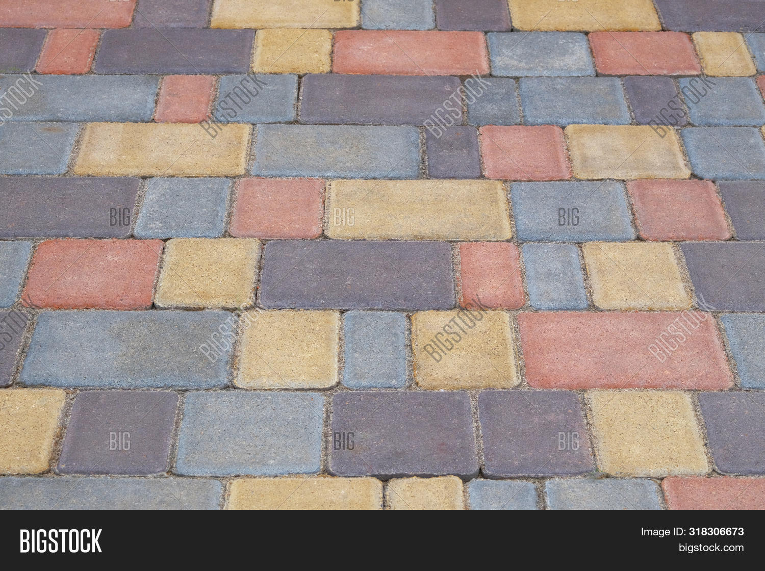 Multicolor Paving Image & Photo (Free Trial) | Bigstock