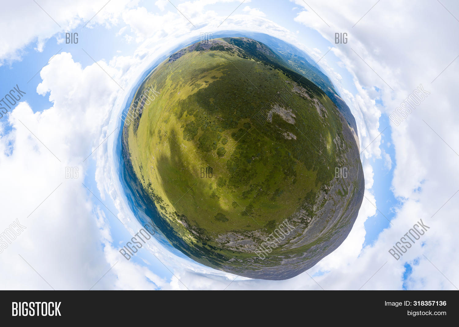 Aerial View Planet Image & Photo (Free Trial) | Bigstock