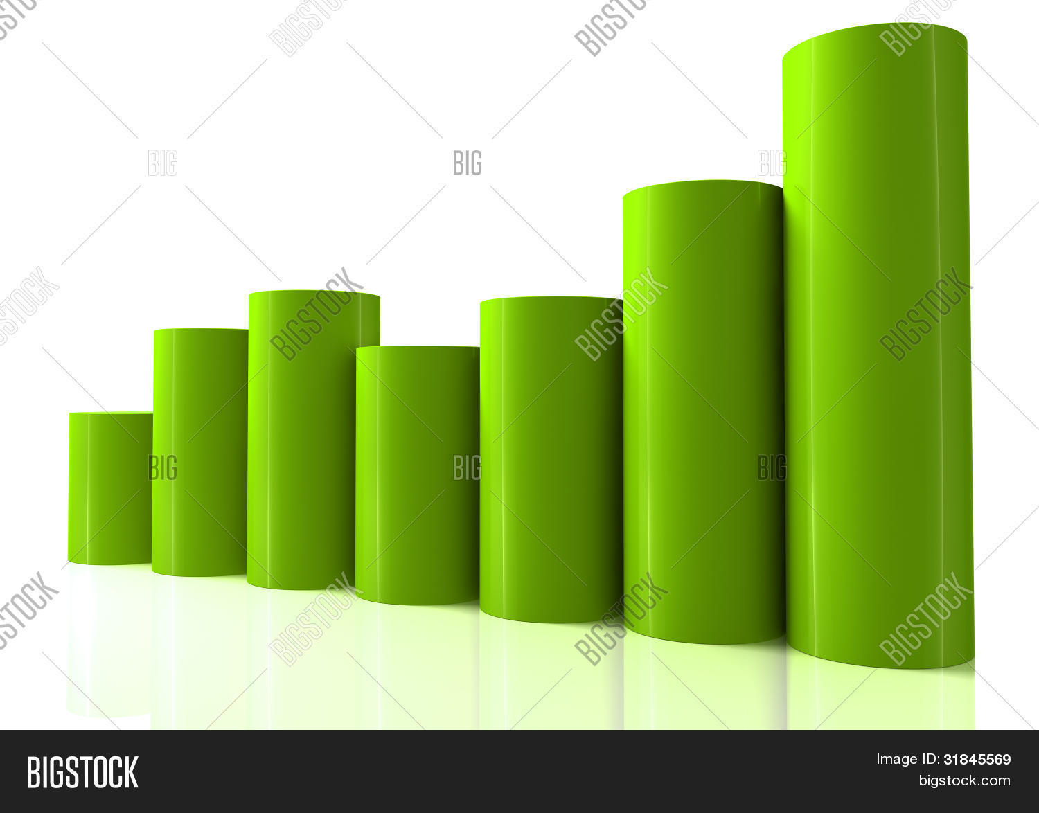Growing Bar Chart Image & Photo (Free Trial) | Bigstock