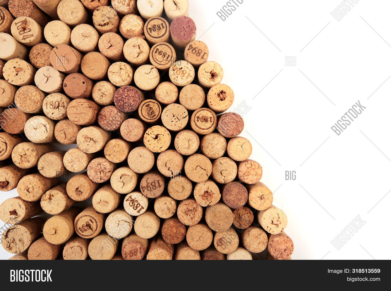 Butt Ends Wine Corks Image & Photo (Free Trial) | Bigstock