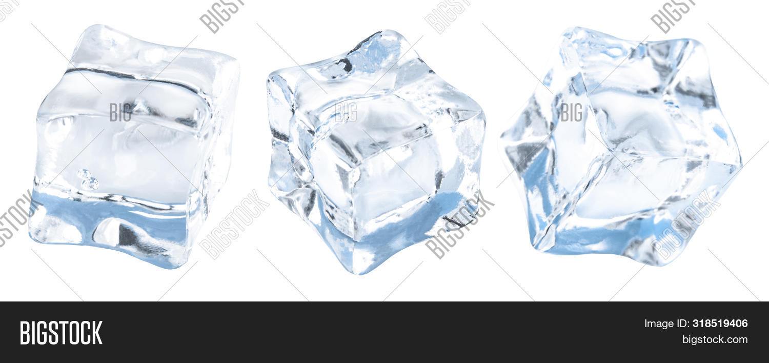 Three Ice Cubes, Image & Photo (Free Trial) | Bigstock