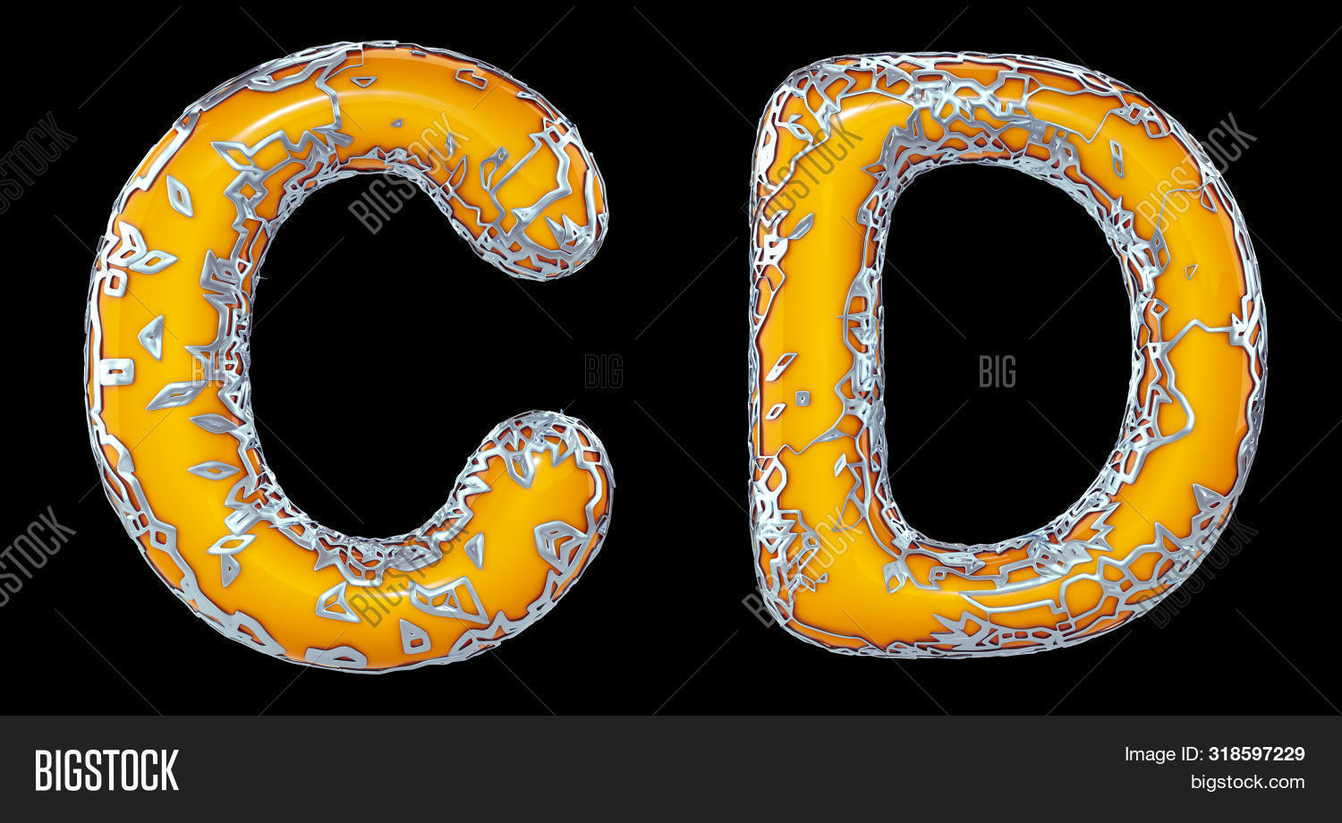 Realistic 3D Letters Image & Photo (Free Trial) | Bigstock