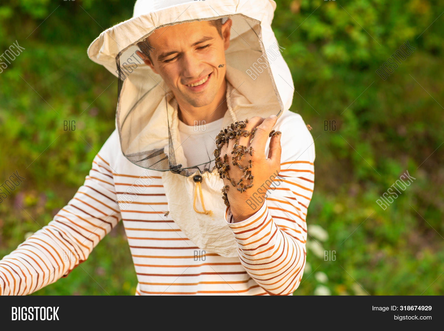Happy Beekeeper Image & Photo (Free Trial) | Bigstock