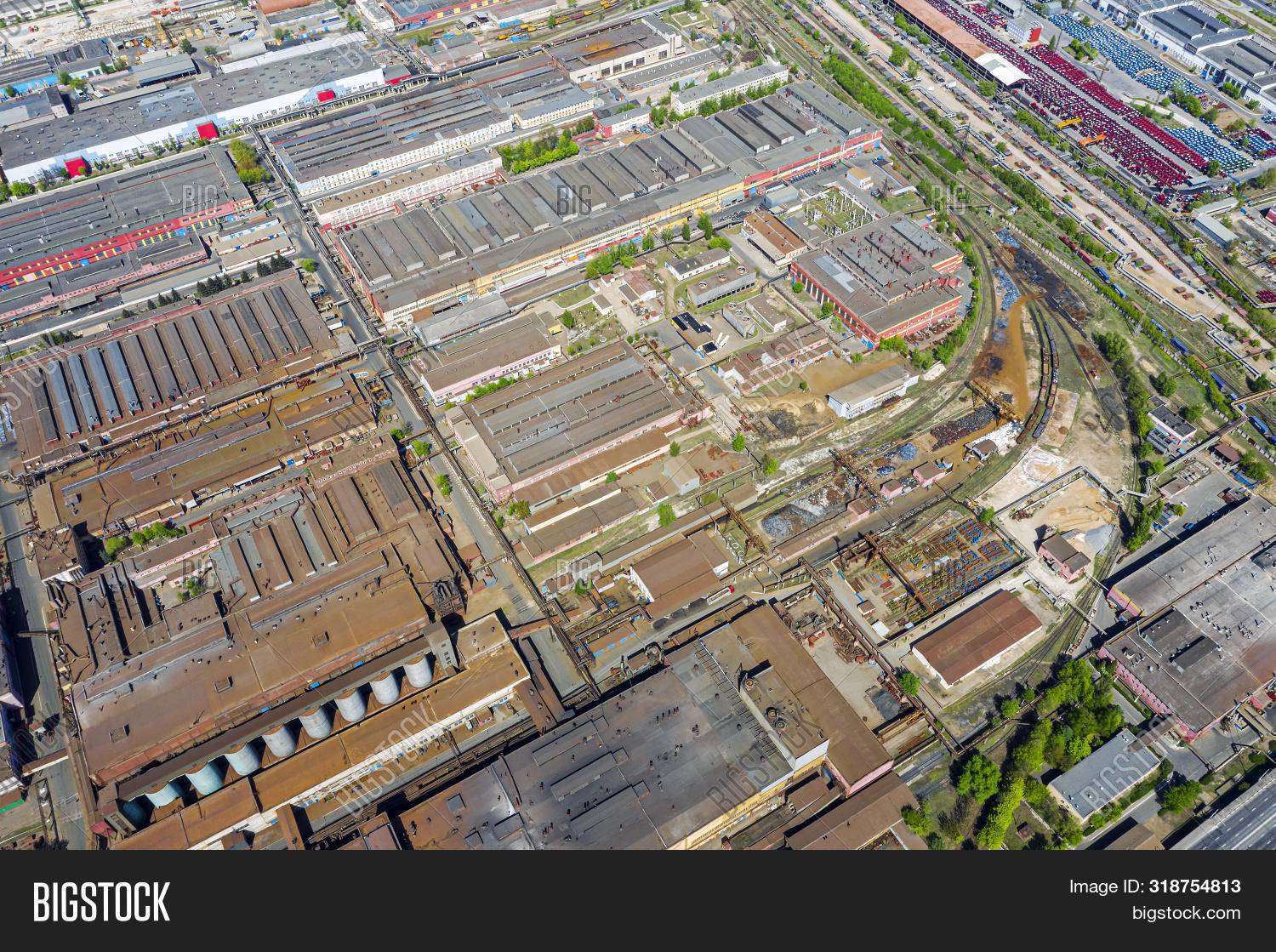 Bird Eye View Suburb Image & Photo (Free Trial) | Bigstock