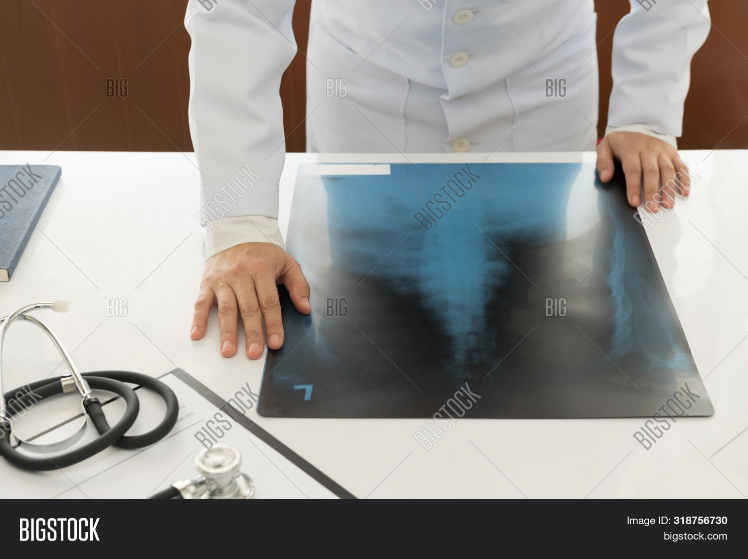 Doctor Examining Chest Image & Photo (Free Trial) | Bigstock