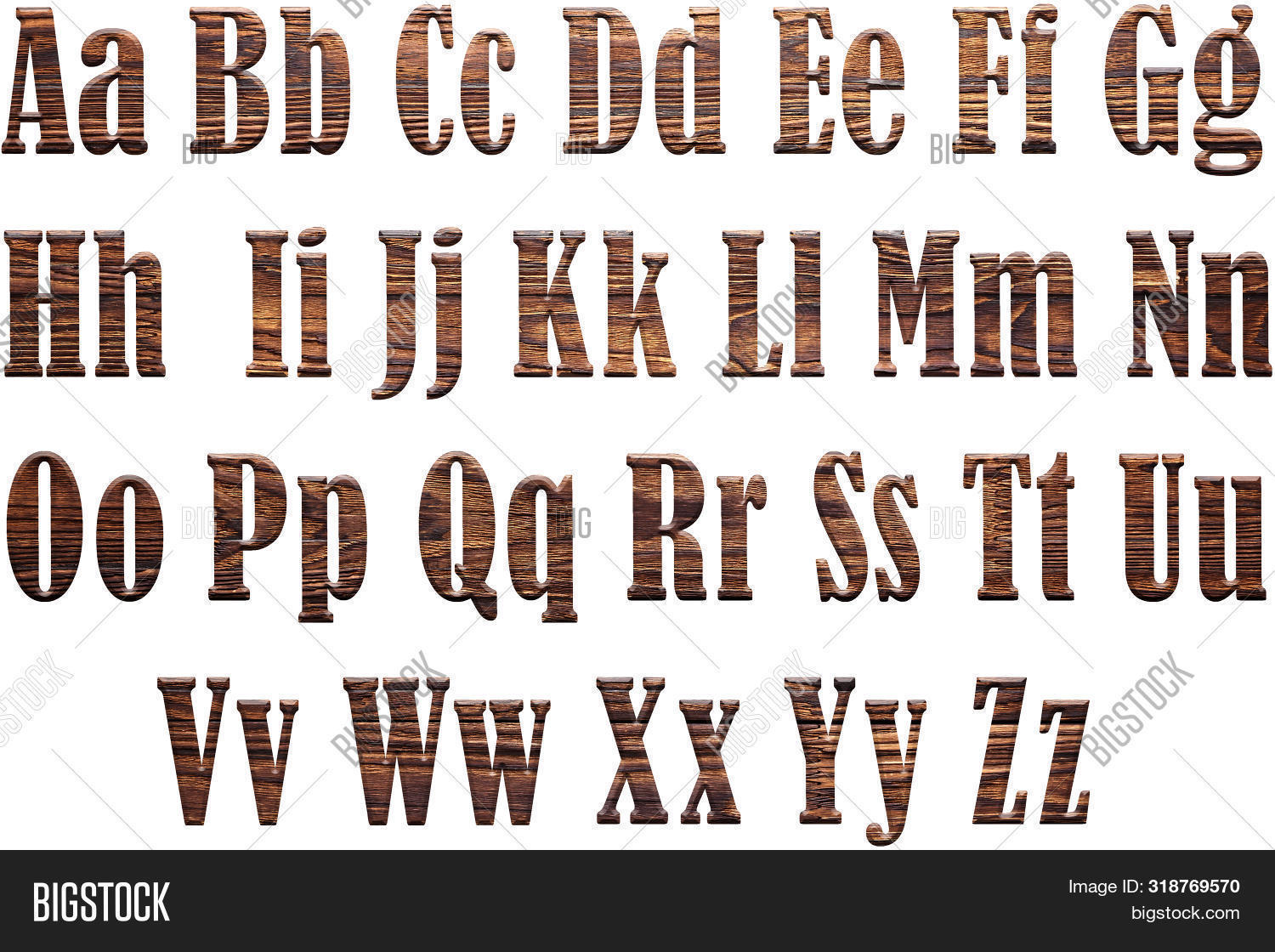 Font. English Alphabet Image & Photo (Free Trial) | Bigstock