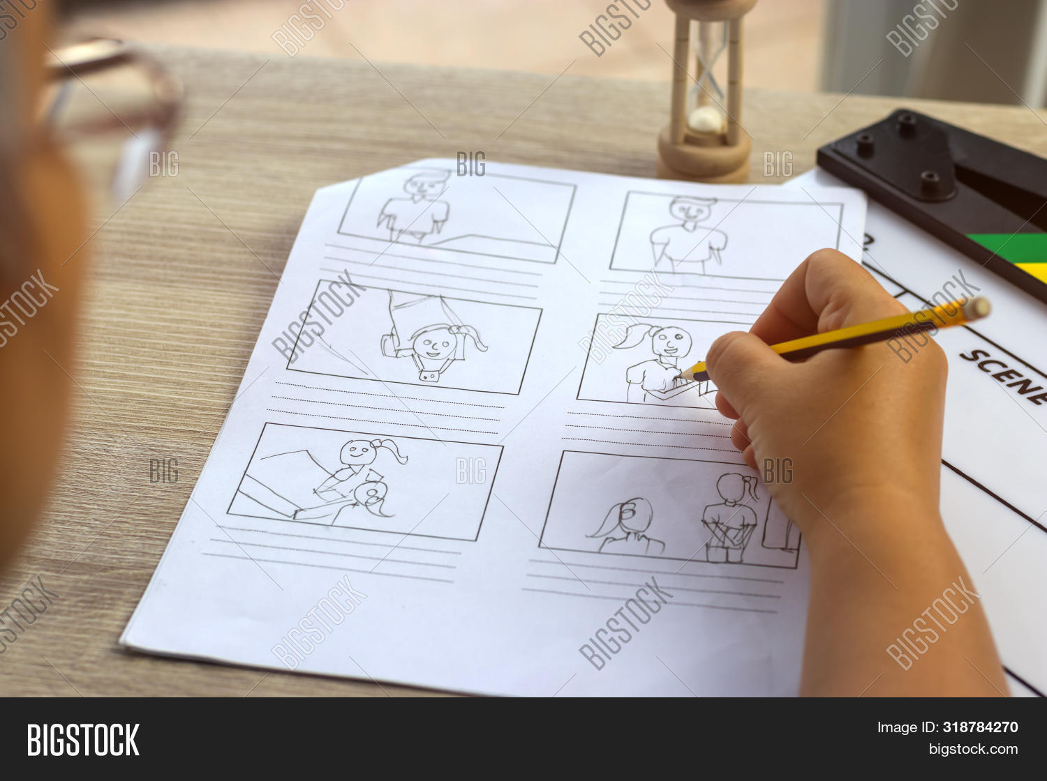 Storyboard Drawing Image & Photo (Free Trial) | Bigstock