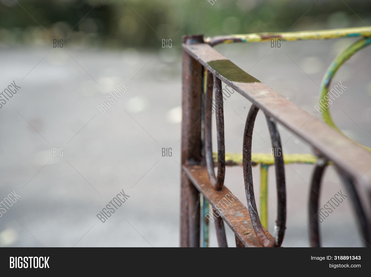 Rusty Iron Fence Image & Photo (Free Trial) | Bigstock