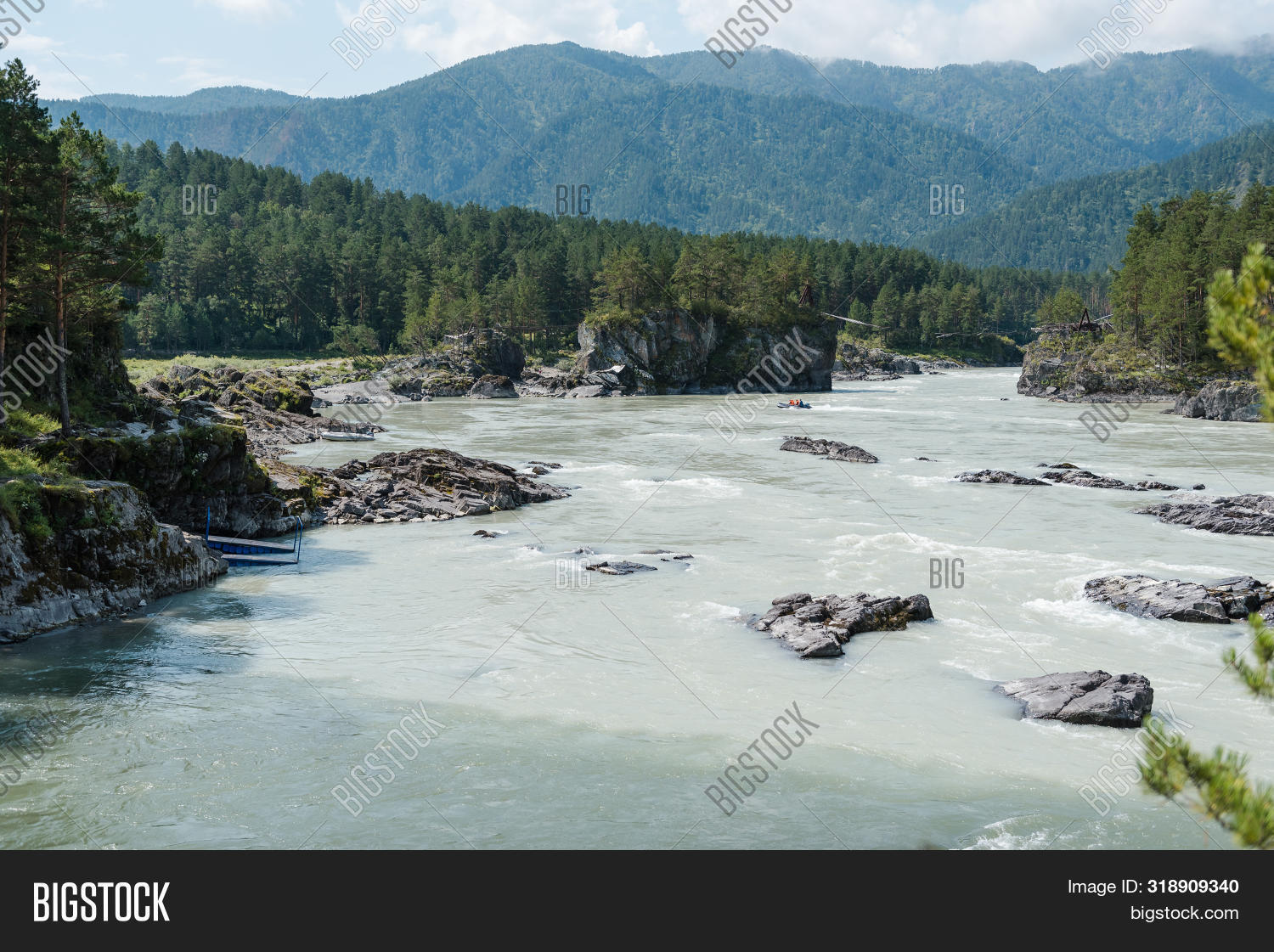 Confluence Two Rivers Image & Photo (Free Trial) | Bigstock