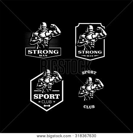 Vintage Strong Man. Vector & Photo (Free Trial) | Bigstock