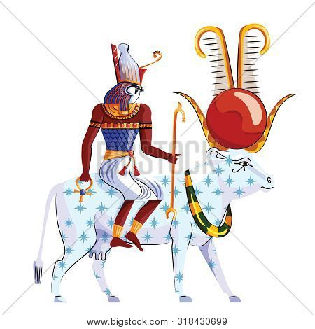 Ancient Egypt Legend Vector & Photo (Free Trial) | Bigstock