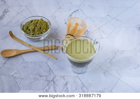 Matcha Green Tea Froth Image & Photo (Free Trial) | Bigstock