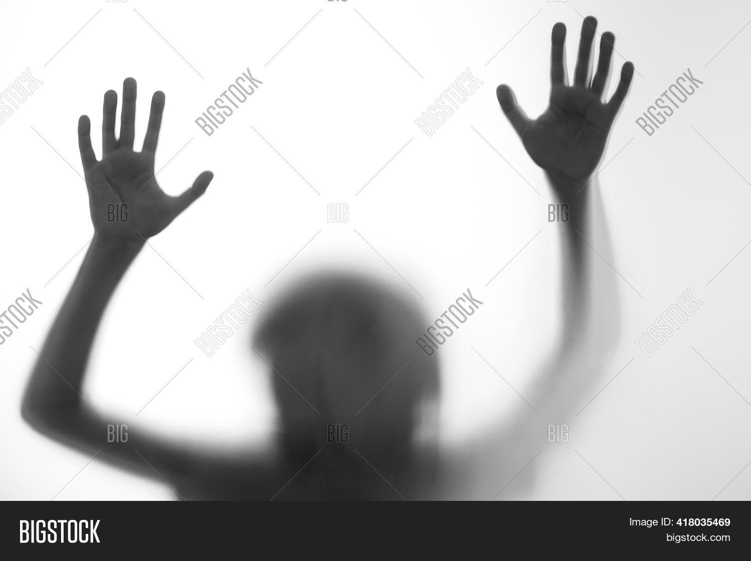 Silhouette Scared Boy Image & Photo (Free Trial) | Bigstock