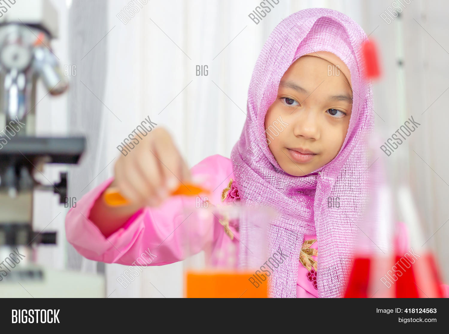 Muslim Girl Elementary Image & Photo (Free Trial) | Bigstock
