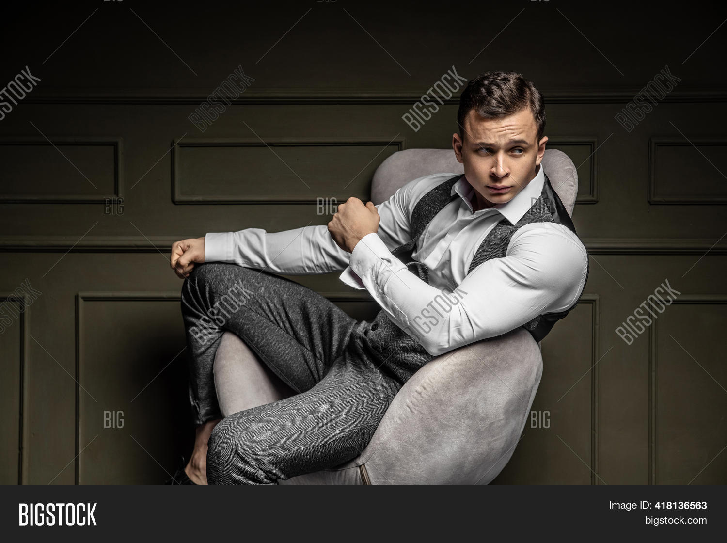 Strong Elegant Young Image & Photo (Free Trial) | Bigstock