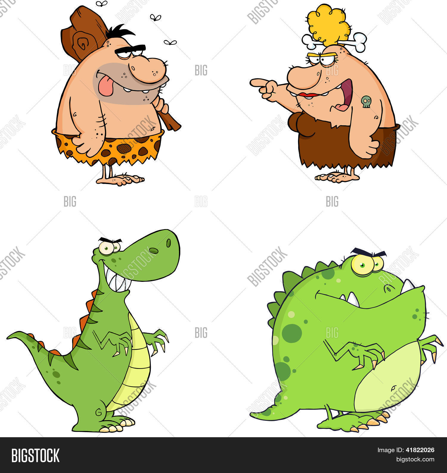 Prehistoric Cartoon Image & Photo (Free Trial) | Bigstock