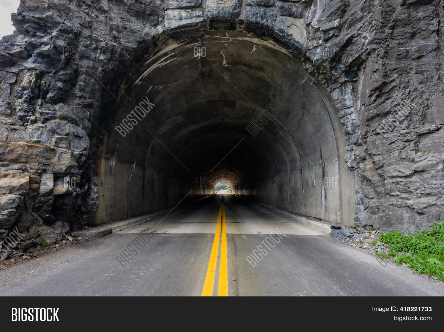 Long Tunnel Toward Image & Photo (Free Trial) | Bigstock